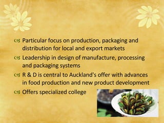 Food & Beverage Cluster | PPT
