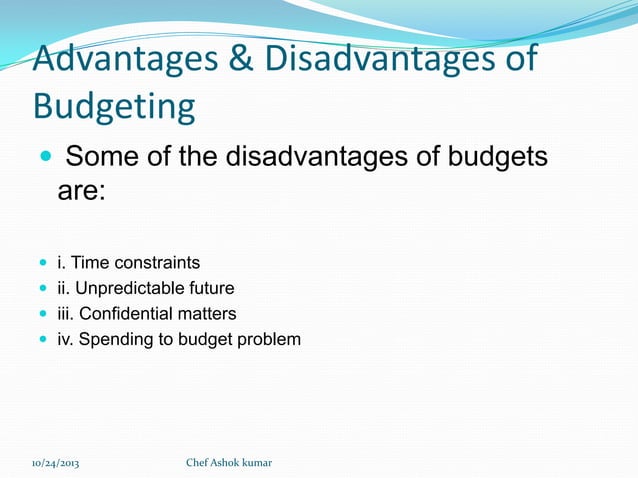 F & b controls | PPTX | Business Accounting & Finance | Business