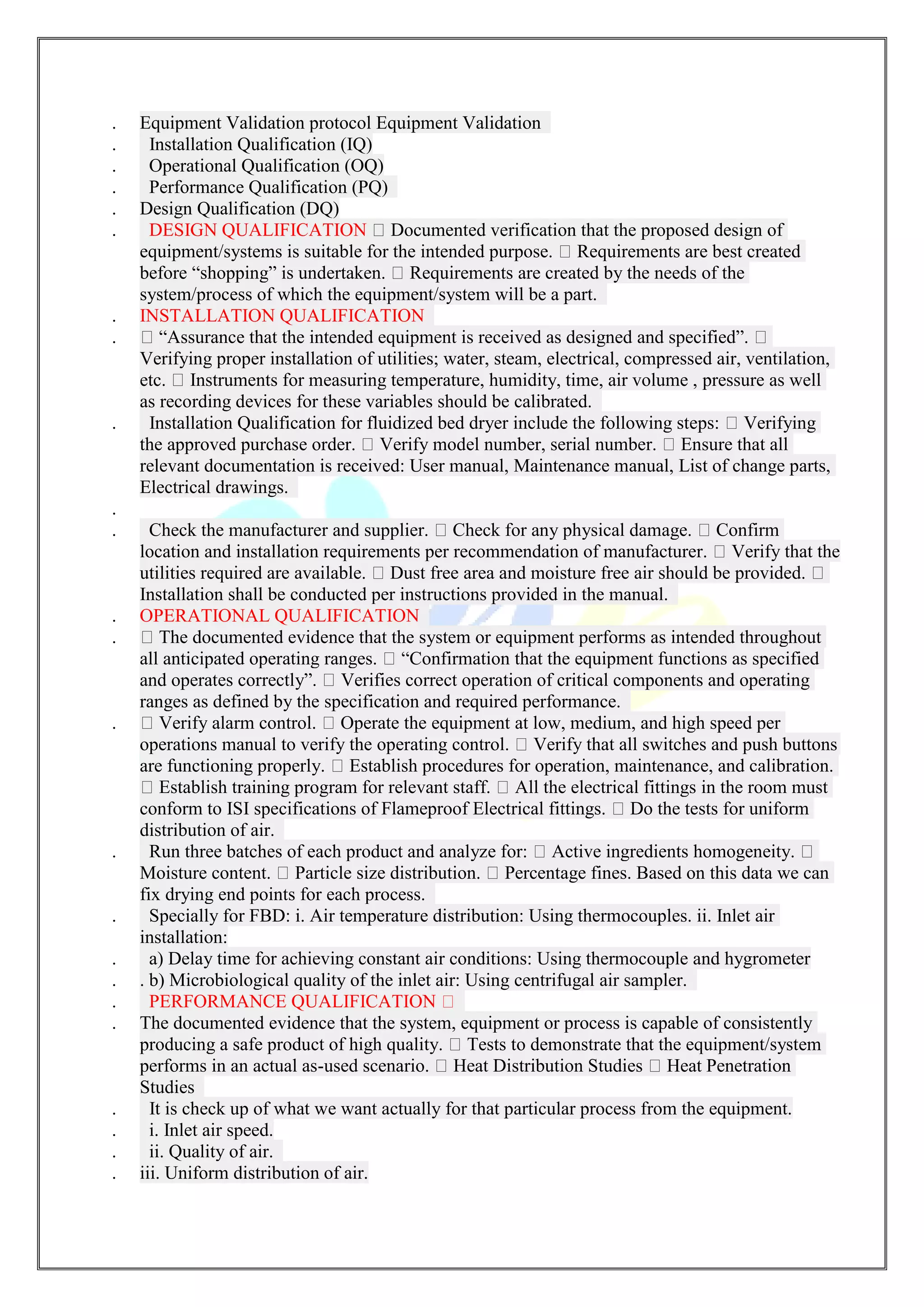 Fbd(Fluidized Bed Dryer) | PDF