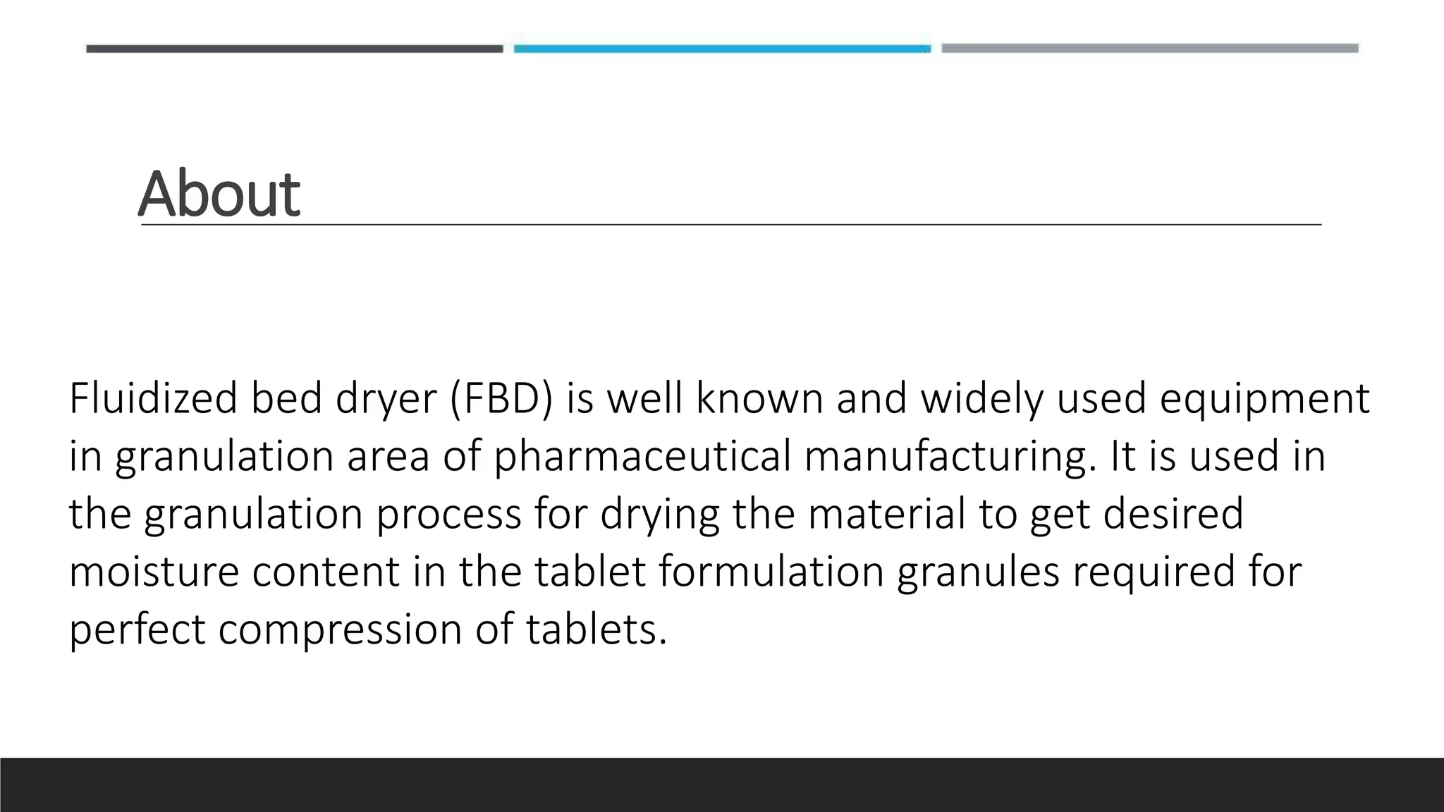 FBD Fluid Bed Dryer | PPSX