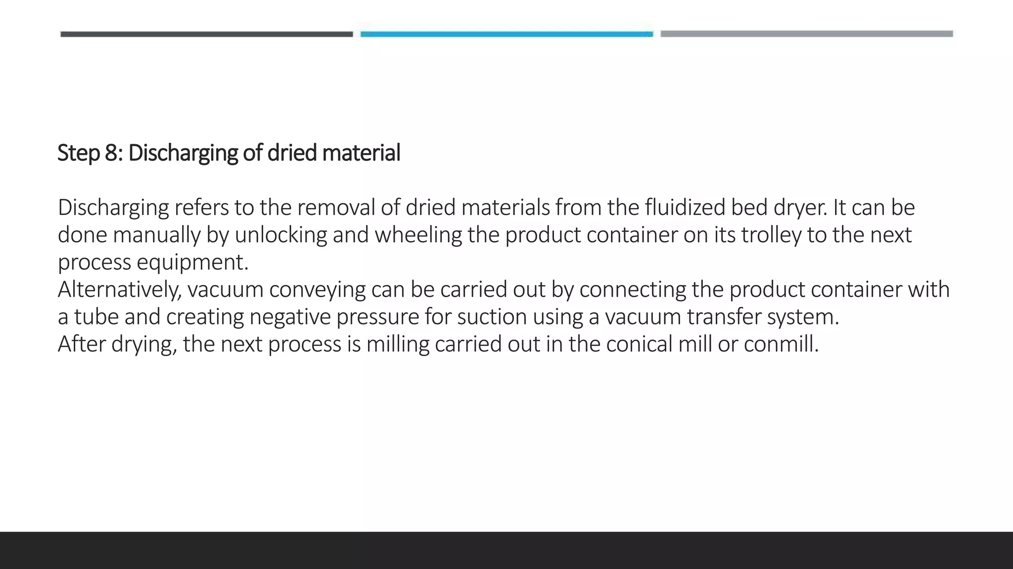 FBD Fluid Bed Dryer | PPSX