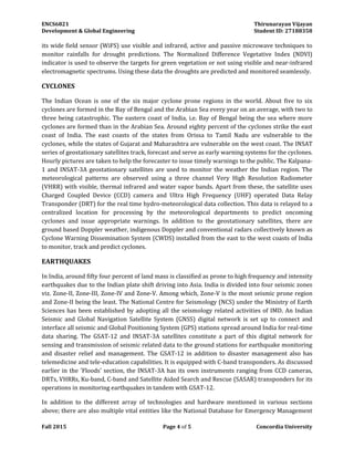 Role_of_Space_Disaster_Management_India | PDF