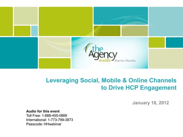 How to Leverage Digital Channels to Drive HCP Engagement | PDF ...