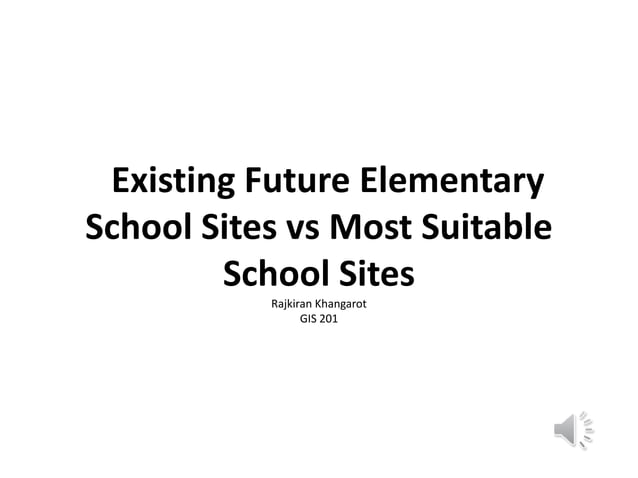 GIS201Project | PPT