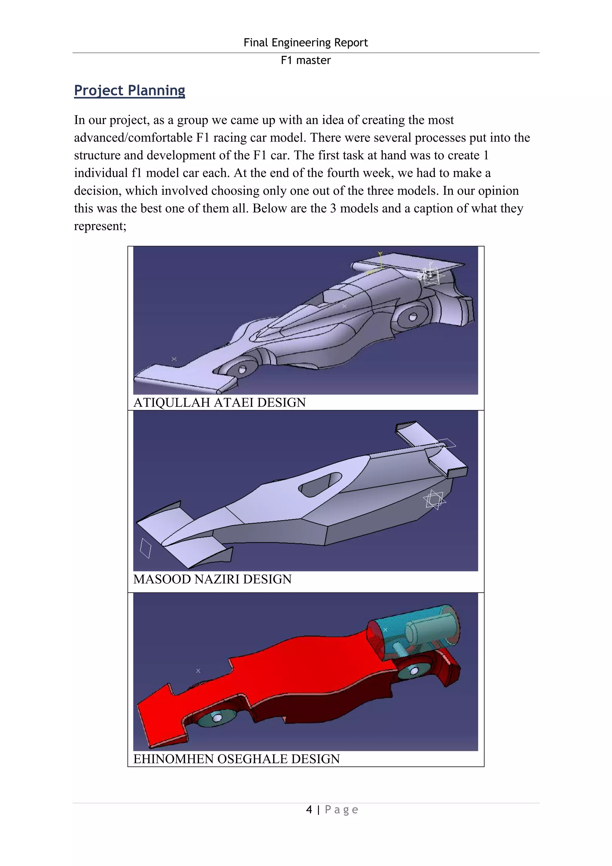 CATIA Project (Completed) | PDF