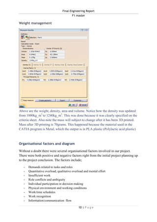 CATIA Project (Completed) | PDF
