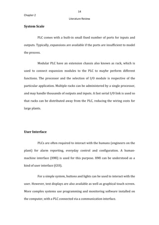 Report - PLC Based Electrical Load Management System | PDF