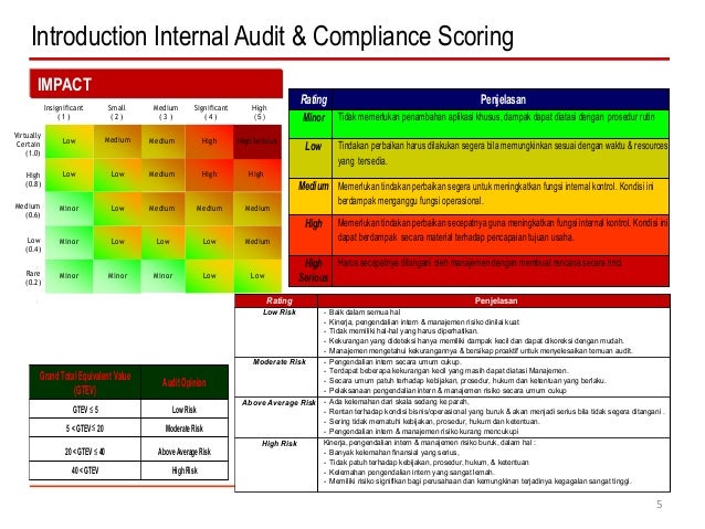 Audit Scoring