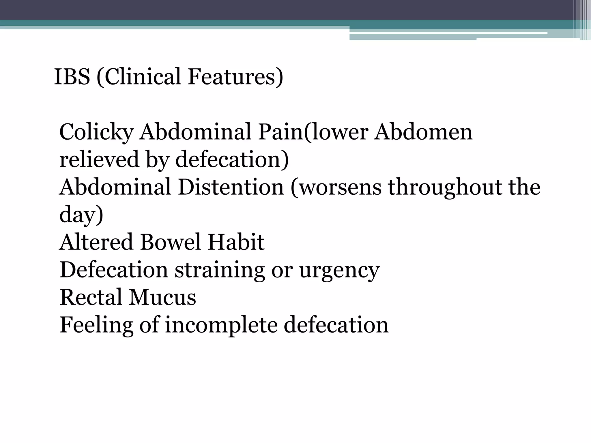 Funtional Bowel Disease | PPTX