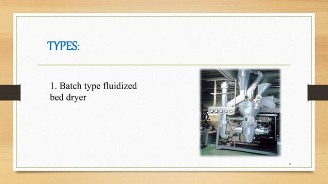 FBD FLUIDIZED BED DRYER | PPTX