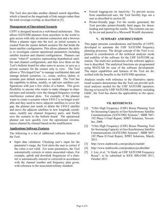 UHF Tool MILCOM 2011 XPRT | PDF | Computer Software and Applications | Computing