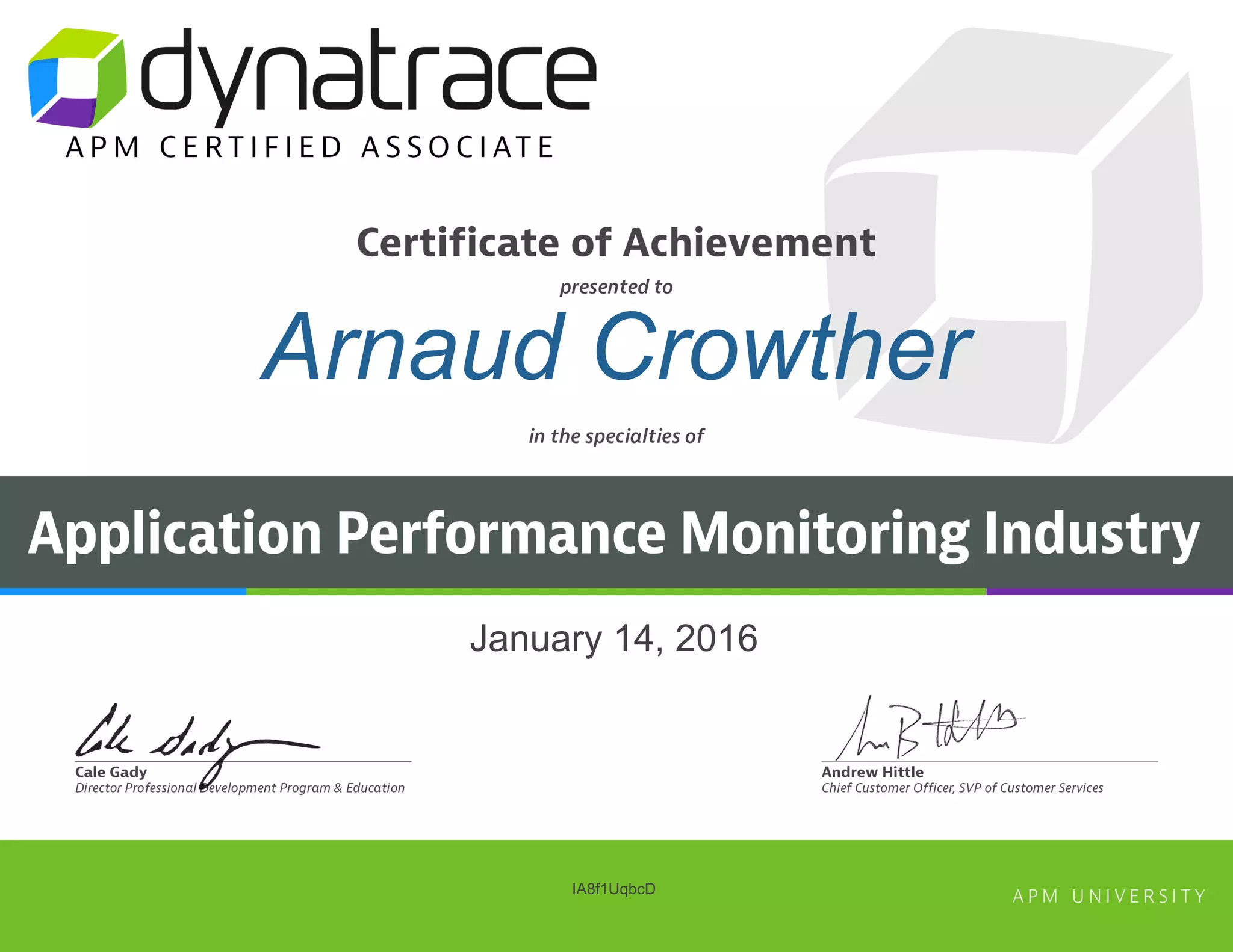 APM_Associate_Certificate | PPT