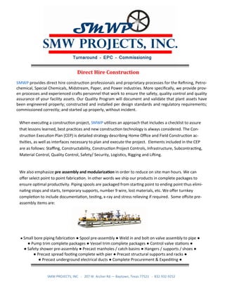 SMWPStatementOfServices | PDF