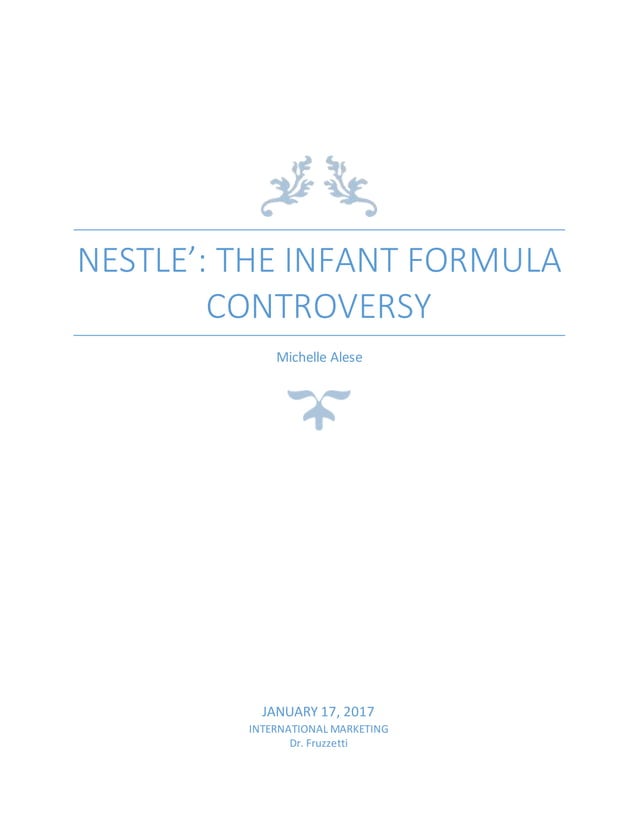 Nestle' Case Study - Michelle Alese | PDF