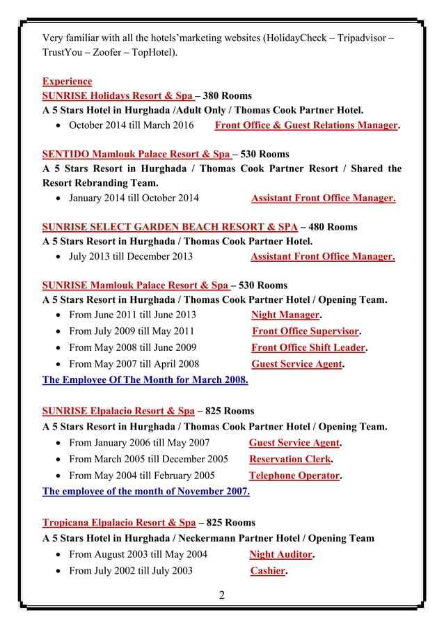 Mohamed Taher CV | PDF