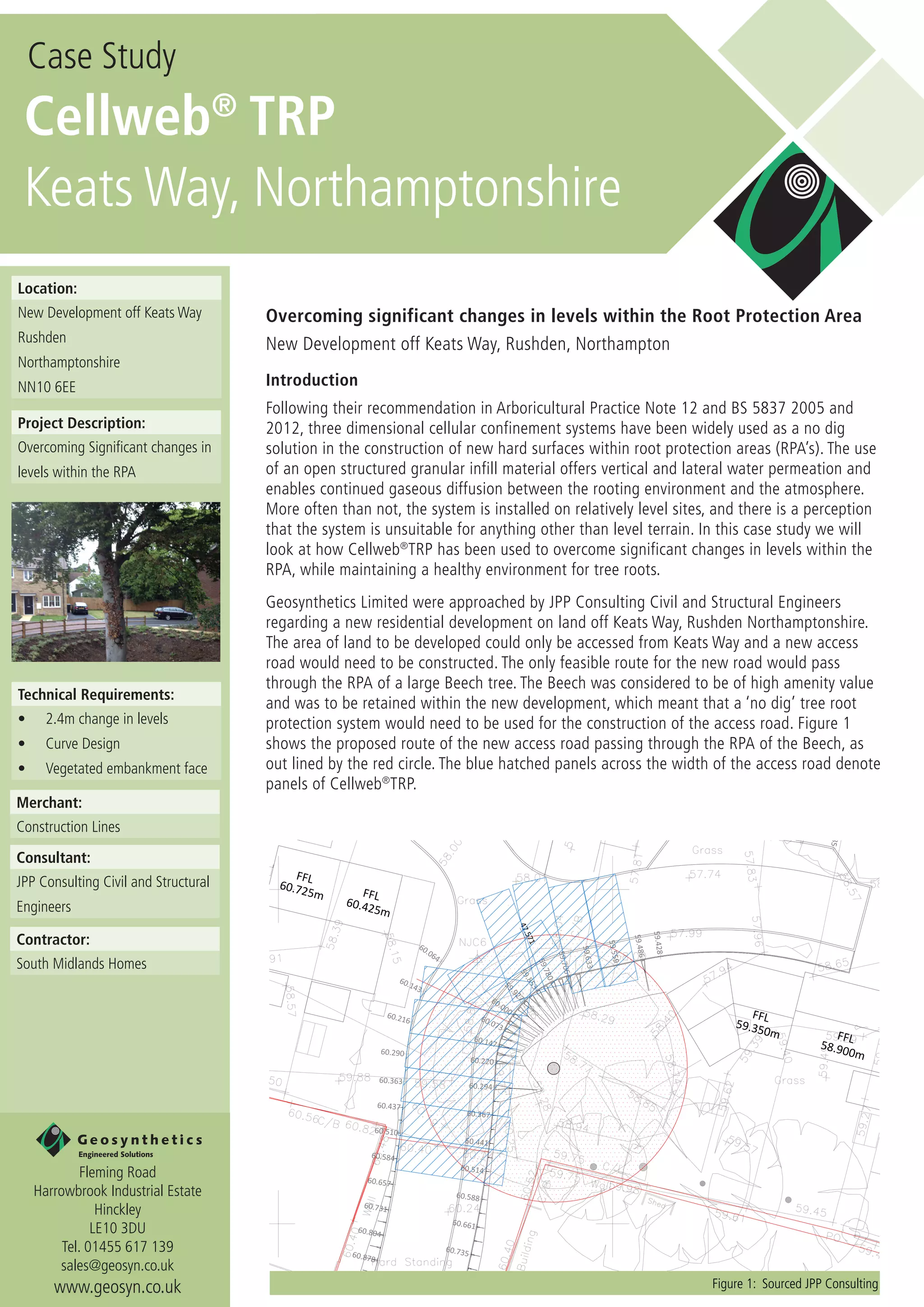 Case Study - Cellweb TRP - Keats Way (Extended CS) | PDF