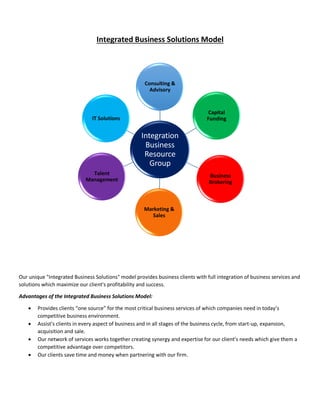 Integration BRG Overview | PDF