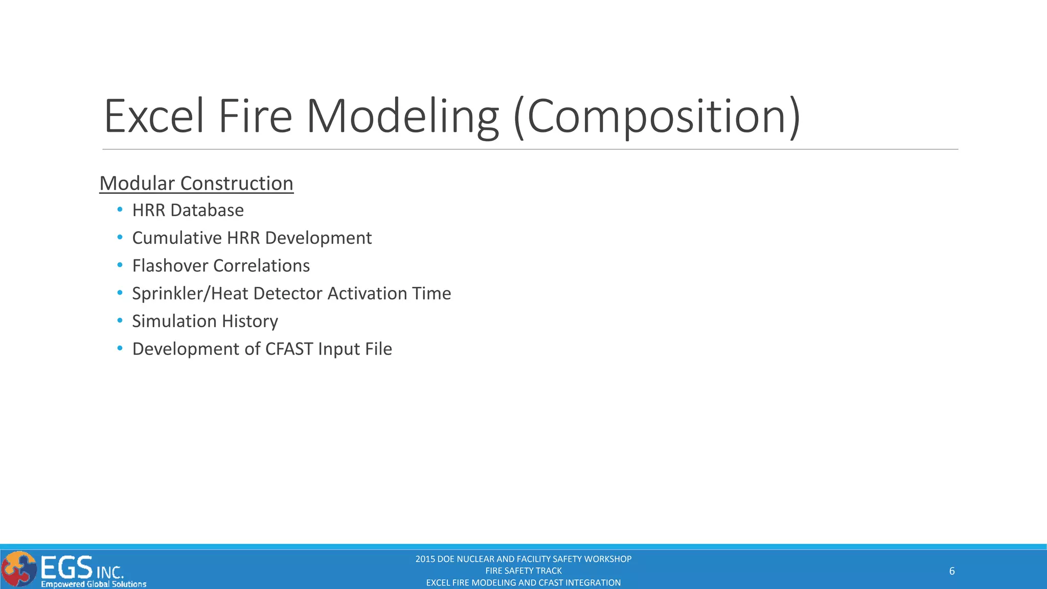 Excel Fire Modeling and CFAST Integration_Handout | PDF
