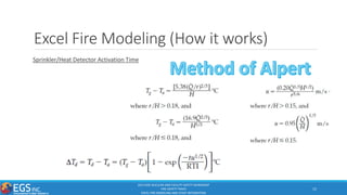 Excel Fire Modeling and CFAST Integration_Handout | PDF
