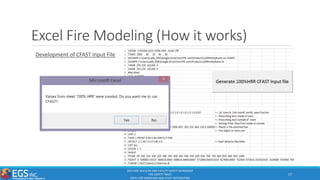 Excel Fire Modeling and CFAST Integration_Handout | PDF