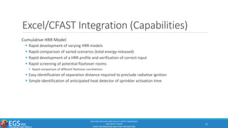 Excel Fire Modeling and CFAST Integration_Handout | PDF