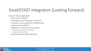 Excel Fire Modeling and CFAST Integration_Handout | PDF