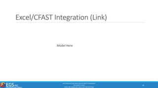 Excel Fire Modeling and CFAST Integration_Handout | PDF