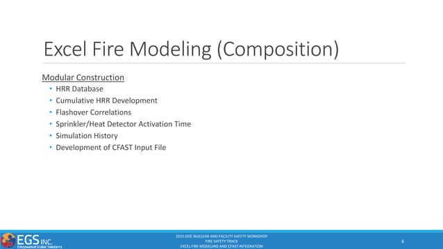 Excel Fire Modeling and CFAST Integration_Handout | PDF