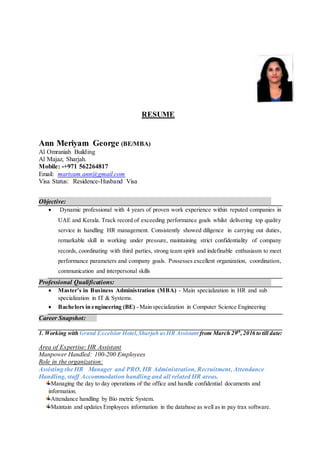 CV ANN (1) | DOCX