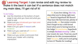 Sample Google Slide Writing Unit | PDF