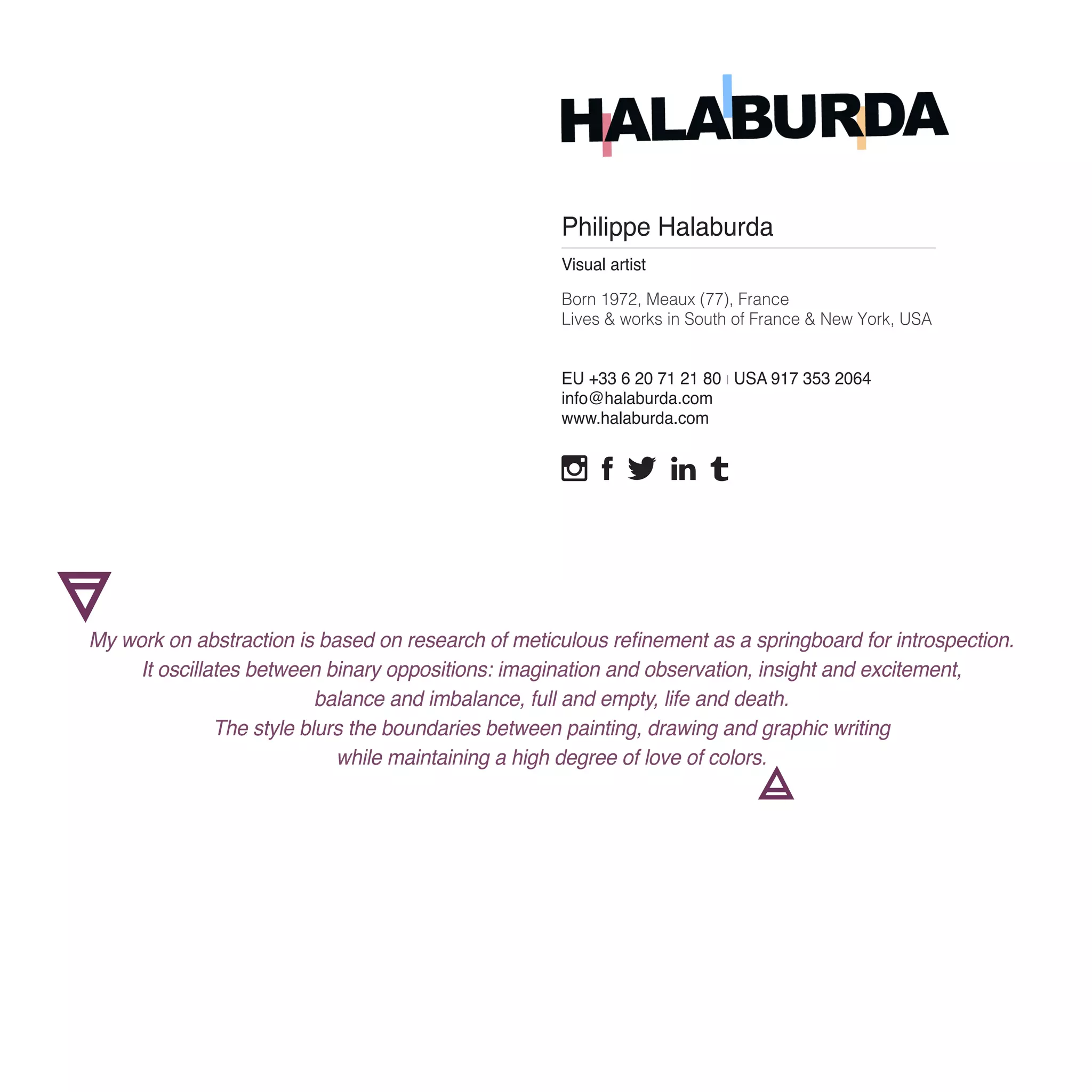 CV-PHILIPPE-HALABURDA | PDF