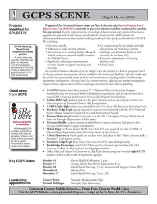 October2011- GCPS TOTY | PDF | Standardized Testing | Educational ...