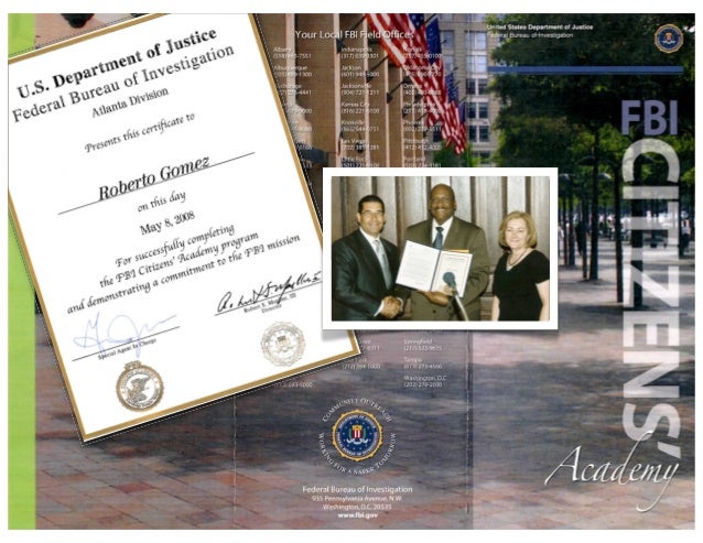 FBI Citizens Academy