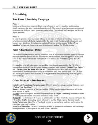 FBI Campaign Booklet | PDF