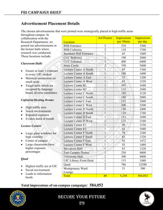 FBI Campaign Booklet | PDF