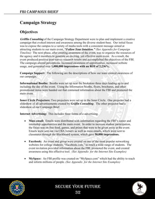FBI Campaign Booklet | PDF