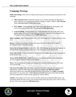 FBI Campaign Booklet | PDF