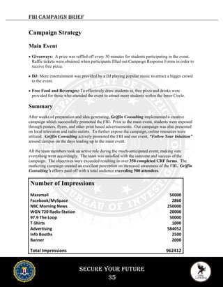 FBI Campaign Booklet | PDF