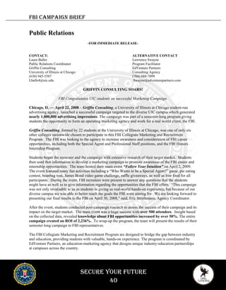 FBI Campaign Booklet | PDF