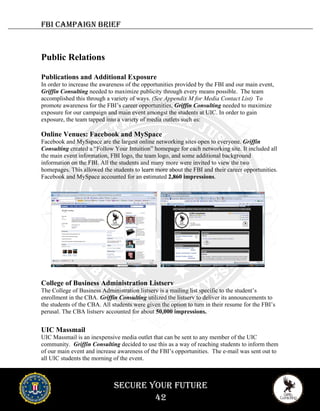 FBI Campaign Booklet | PDF