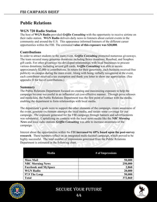 FBI Campaign Booklet | PDF