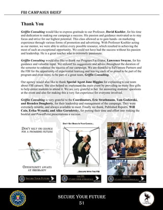 FBI Campaign Booklet | PDF