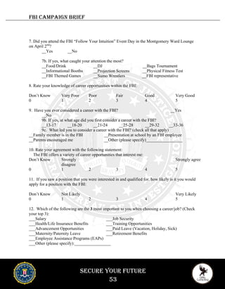 FBI Campaign Booklet | PDF