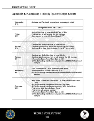 FBI Campaign Booklet | PDF