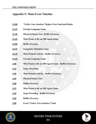 FBI Campaign Booklet | PDF