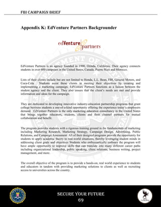 FBI Campaign Booklet | PDF