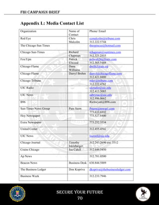 FBI Campaign Booklet | PDF
