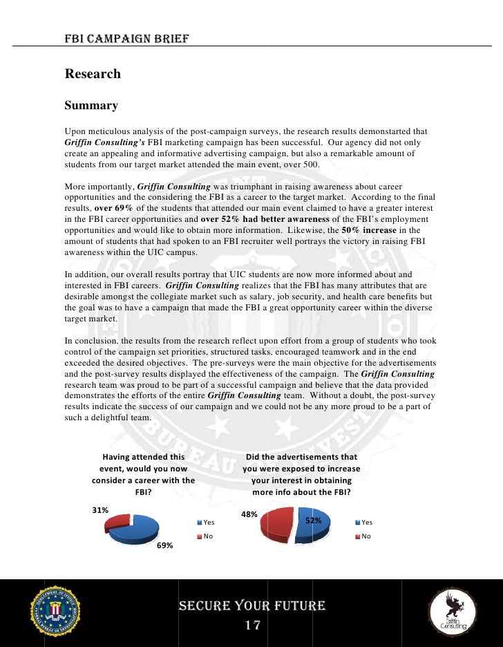 FBI Campaign Booklet