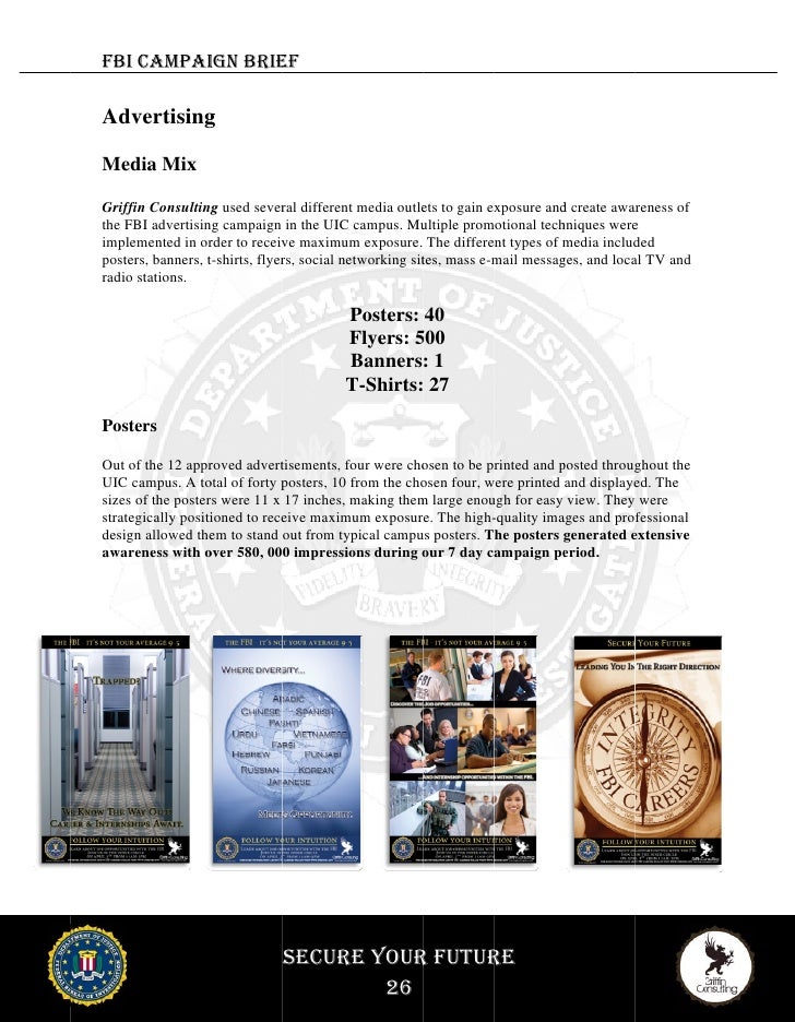 FBI Campaign Booklet