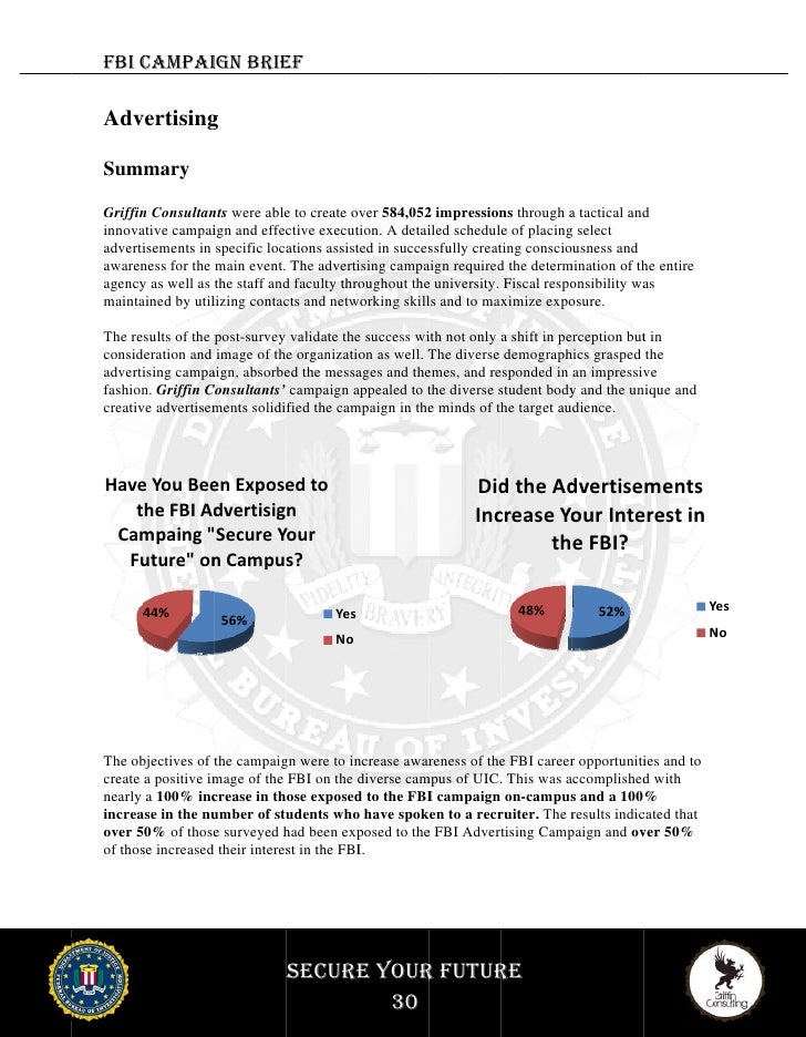 FBI Campaign Booklet